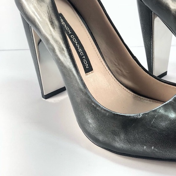 French Connection | Shoes | French Connection Mirror Heel Toe Cap Pump ...
